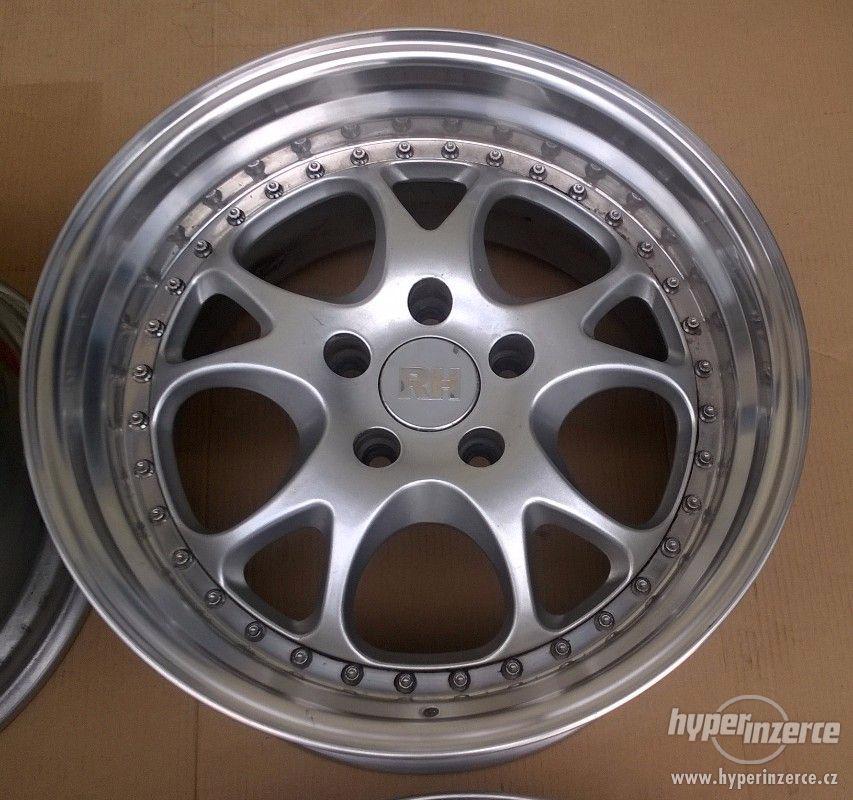 RH ZW3 8,5x17 a 9,5x17, rozteč šroubů 5x112 + podložky 5x120 - bazar ...