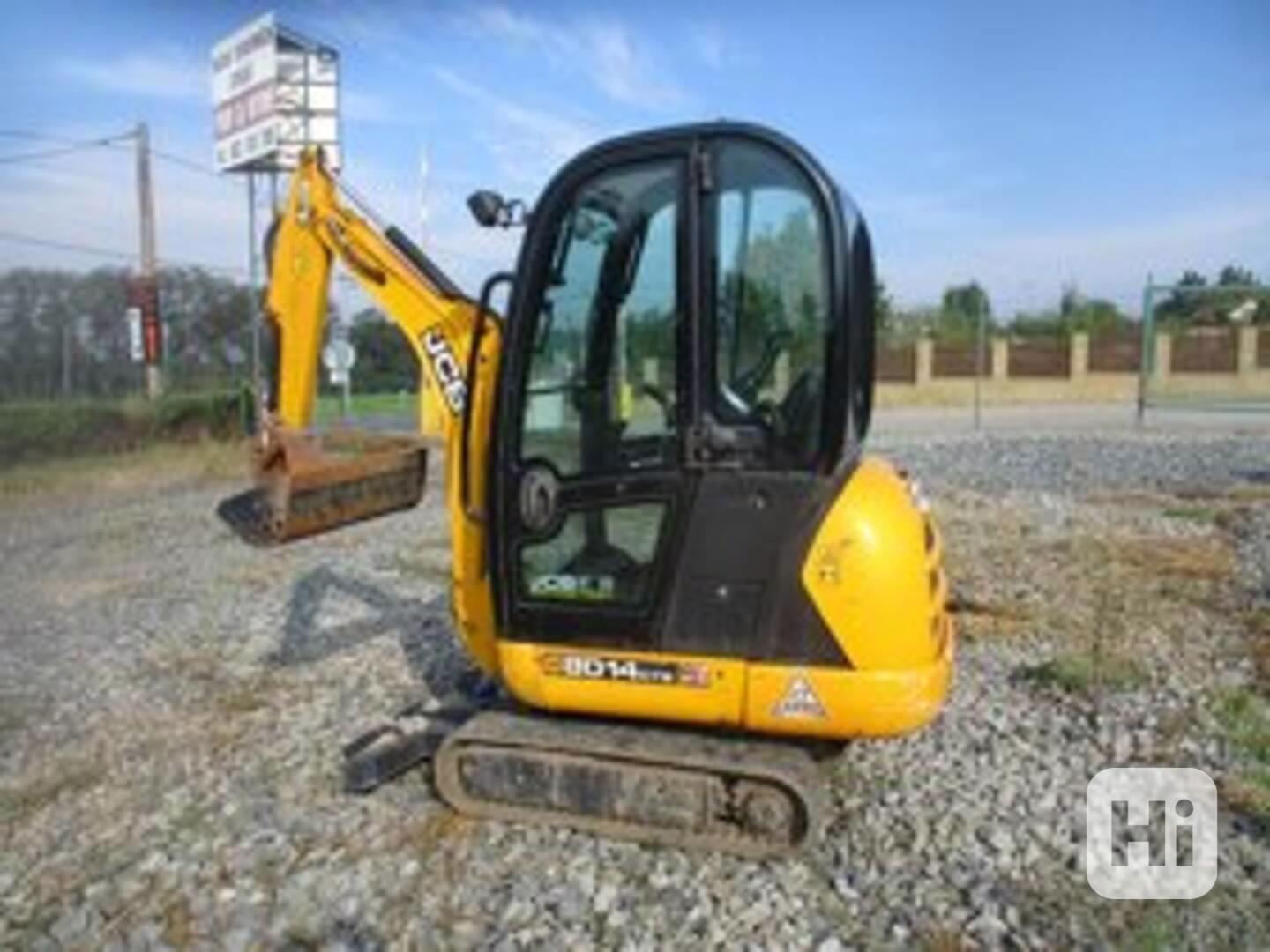 Minibagr JCB 8014 - bazar - Hyperinzerce.cz