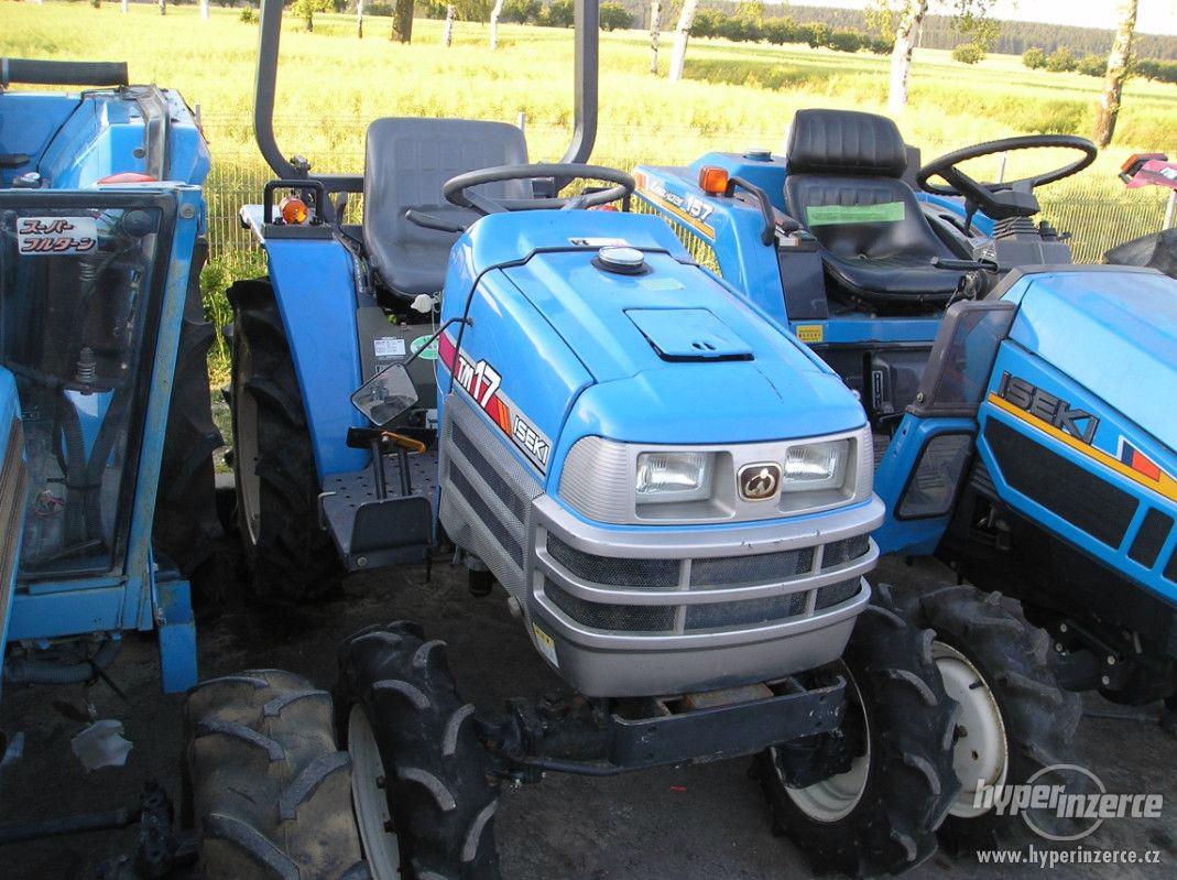 Malotraktor Iseki TM 17 jako nový - bazar - Hyperinzerce.cz