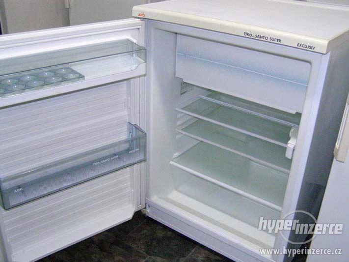 Lednice s mrazákem AEG, výška 85 cm, š.60 cm - bazar - Hyperinzerce.cz