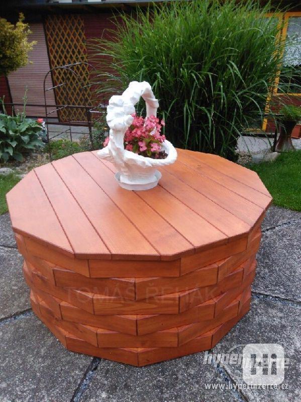 dřevěný okrasný kryt na studnu - bazar - Hyperinzerce.cz