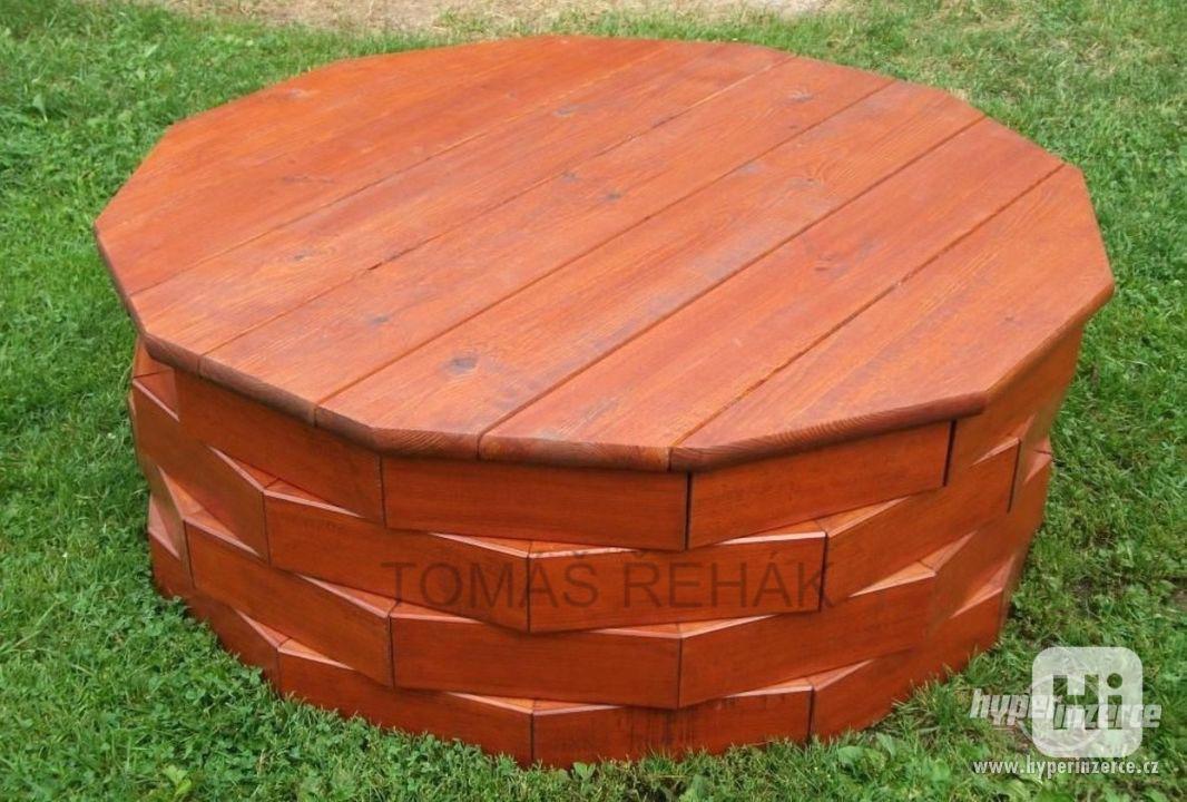 dřevěný okrasný kryt na studnu - bazar - Hyperinzerce.cz