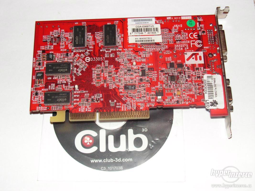 ATI Radeon 9600 CGA-E968TVD AGP - bazar - Hyperinzerce.cz
