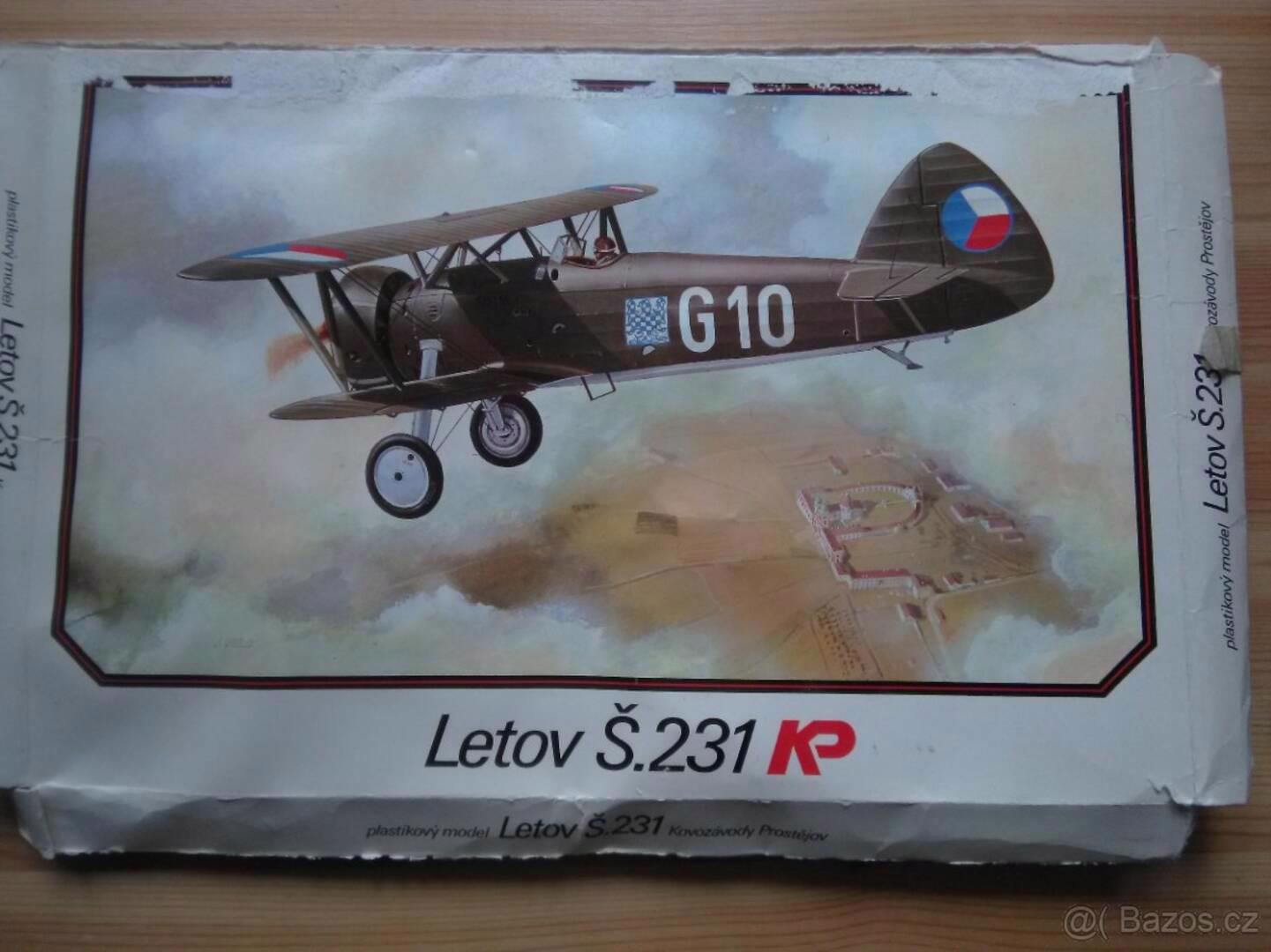 Plastikový model Letov S. 231 v 1/72 - bazar - Hyperinzerce.cz
