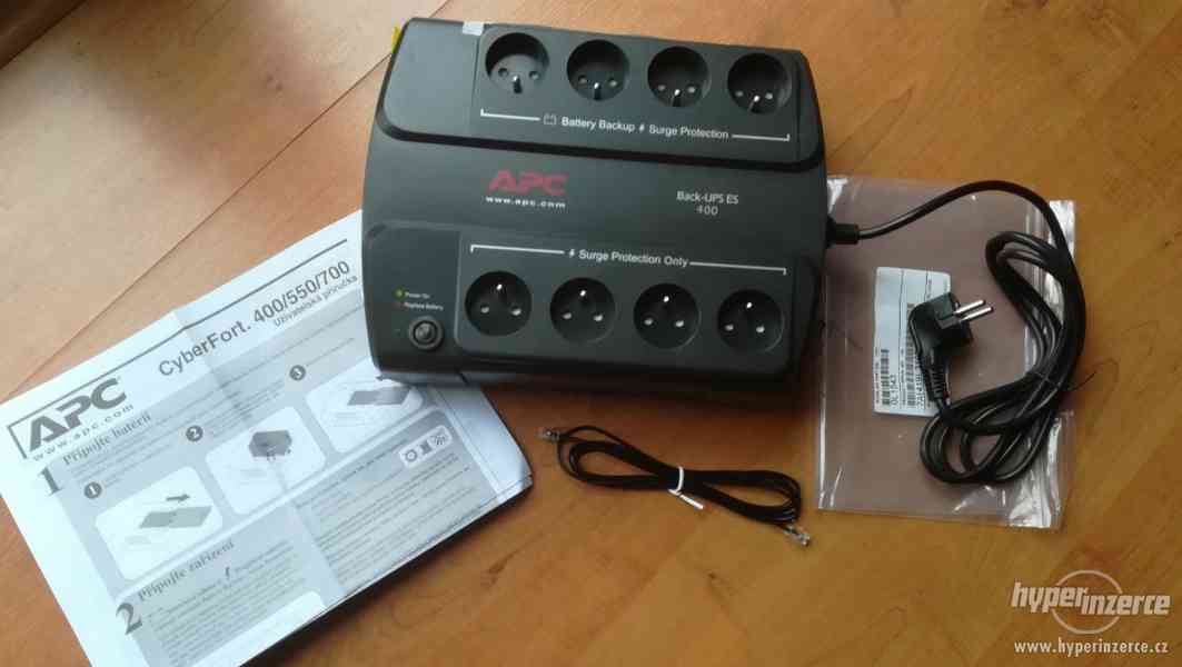 Záložní zdroj APC Back-ups ES 400 - použitý 3x - bazar - Hyperinzerce.cz