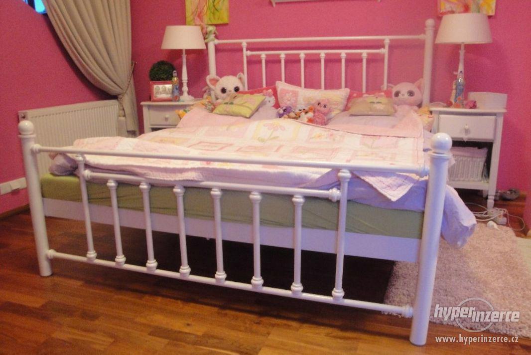 Kovová postel. Nová železná postel. - bazar - Hyperinzerce.cz