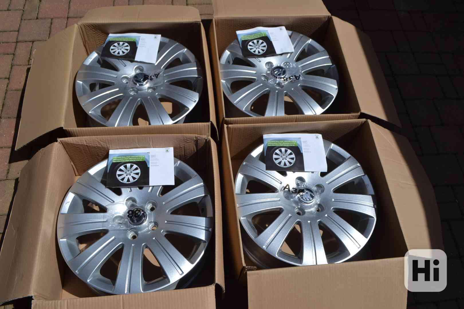 Nové orig.alu disky R17 Škoda Octavia II,III,Superb,Yeti. - bazar ...