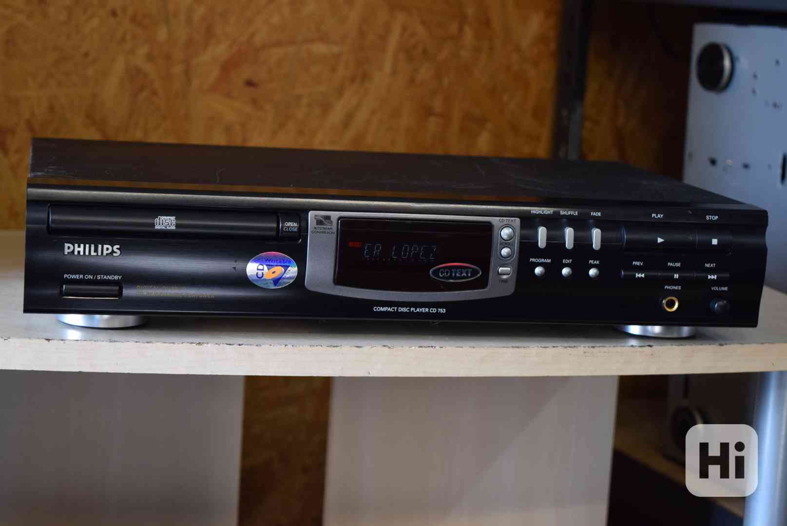 PHILIPS CD-753 VÝBORNÝ CD PŘEHRÁVAČ S CD TEXT !! - bazar - Hyperinzerce.cz
