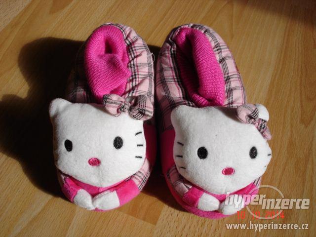 papuče hello kitty NOVÉ - bazar - Hyperinzerce.cz