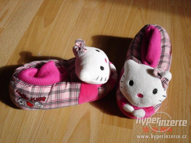 papuče hello kitty NOVÉ - bazar - Hyperinzerce.cz