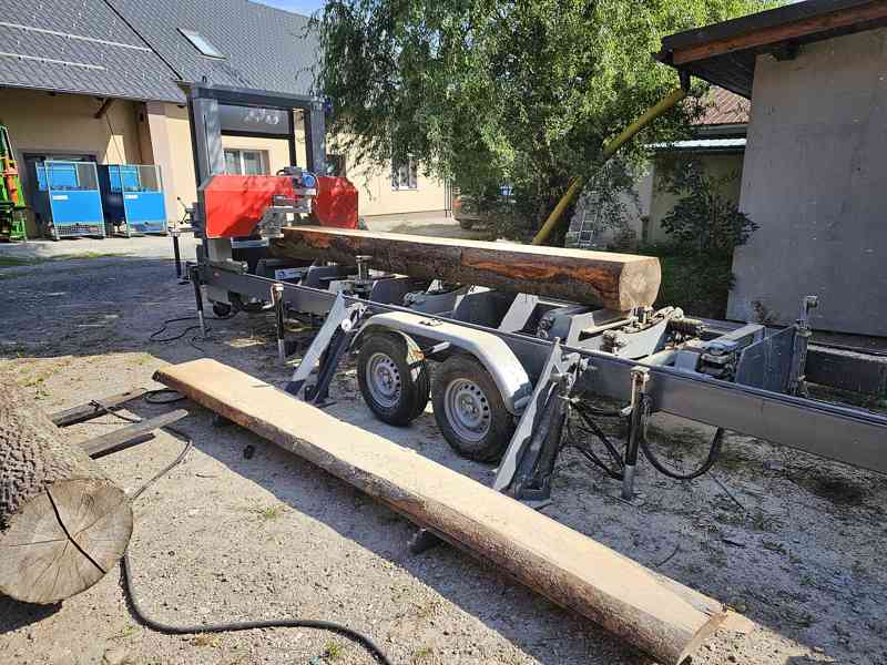 Prodám Použitou kmenovou Pásovou pilu TP-600 mobilní - bazar ...