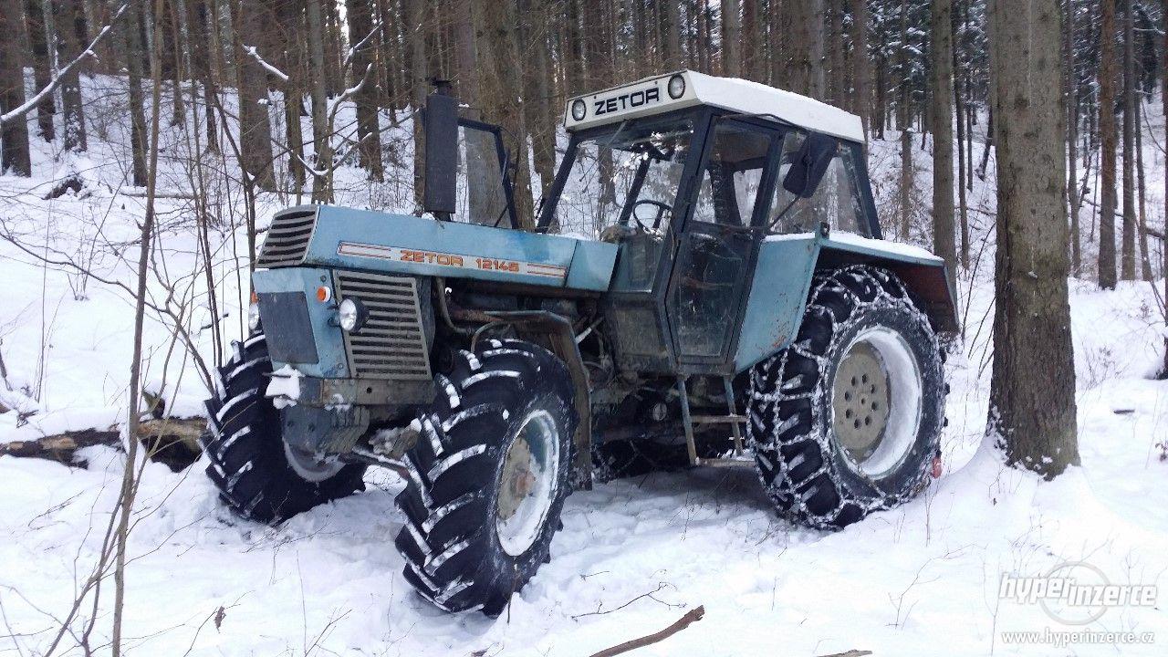 Traktor ZETOR 7245 s navijákem TUN 40 - bazar - Hyperinzerce.cz