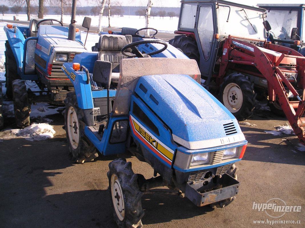 Malotraktor Iseki TU 135 pěkný stav - bazar - Hyperinzerce.cz