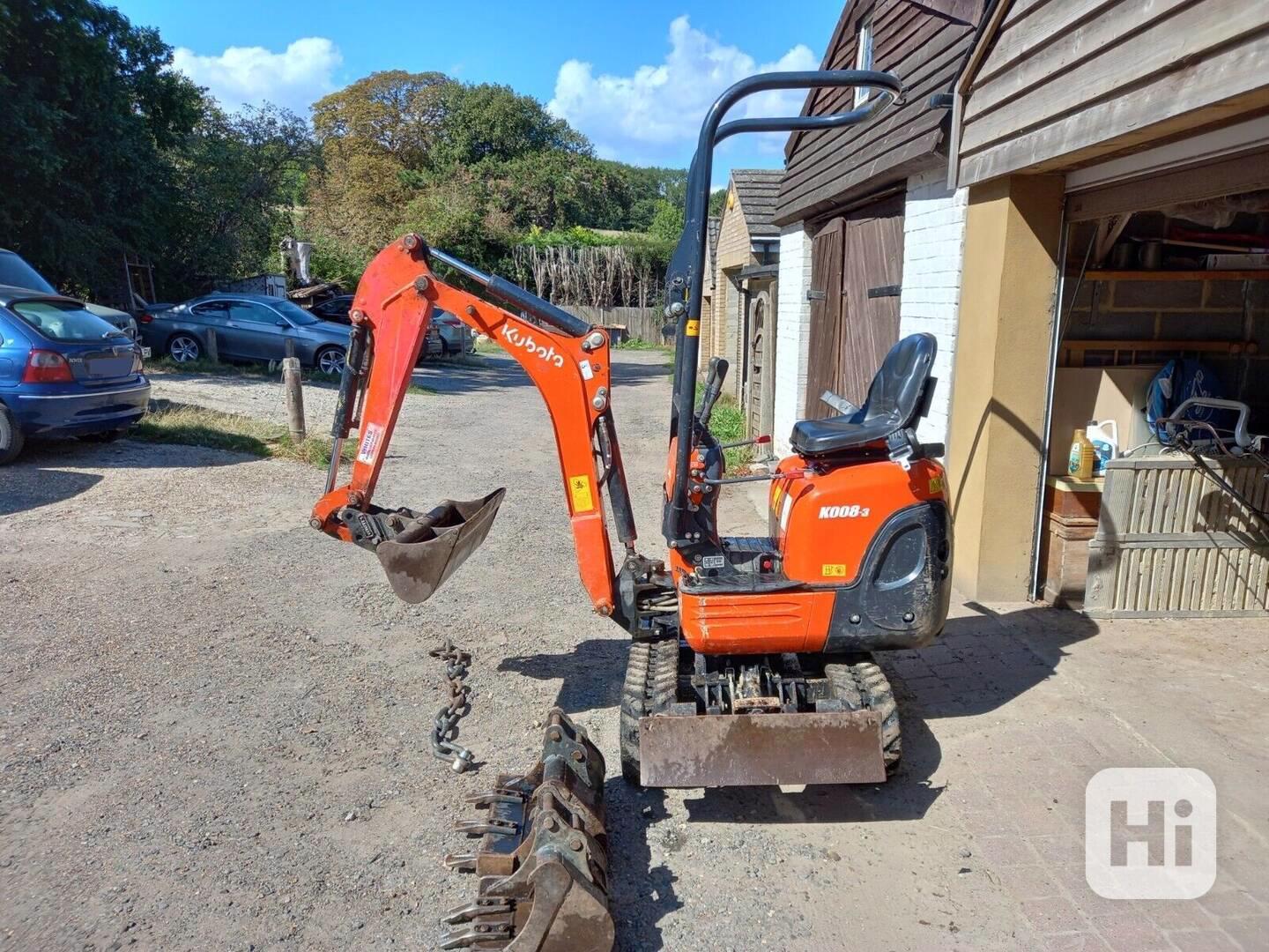 Mini bagr Kubota - 2018 - bazar - Hyperinzerce.cz