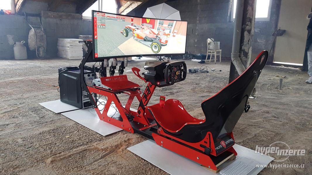 F1 trenažér / simulátor / sim racing rig - bazar - Hyperinzerce.cz