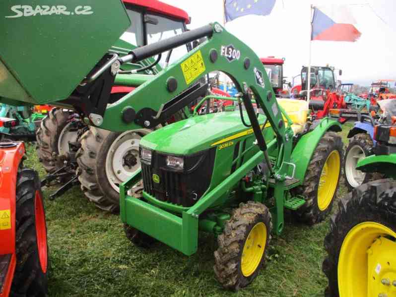 Malotraktor John Deere 3036 EN s čelním nakladačem - bazar ...