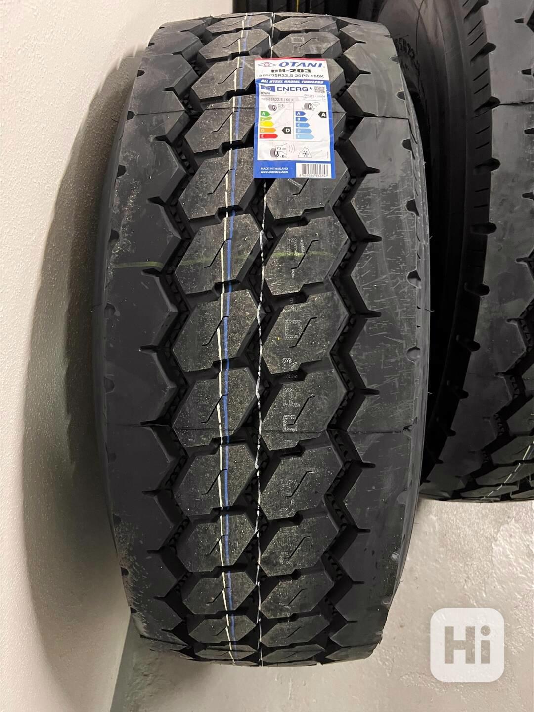 Nové nákladní balony Otani 385/65 R22,5 160K M+S OH-203 PR20 - bazar - Hyperinzerce.cz