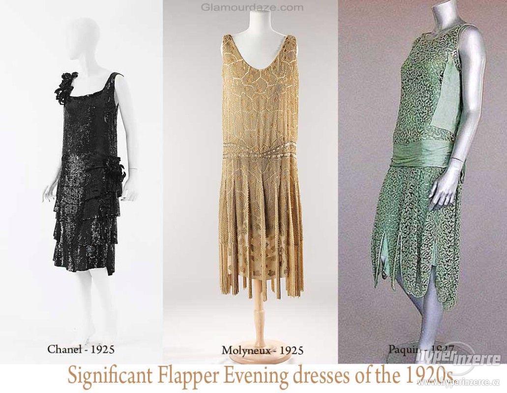 ŠATY 20. / 30. / 40. léta - bazar - Hyperinzerce.cz