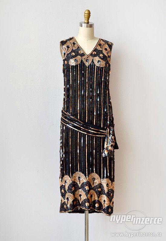 ŠATY 20. / 30. / 40. léta - bazar - Hyperinzerce.cz