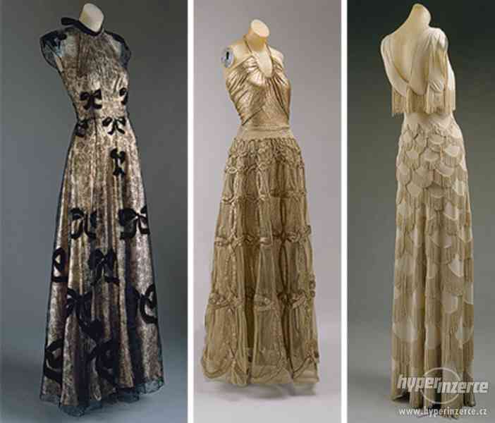 ŠATY 20. / 30. / 40. léta - bazar - Hyperinzerce.cz