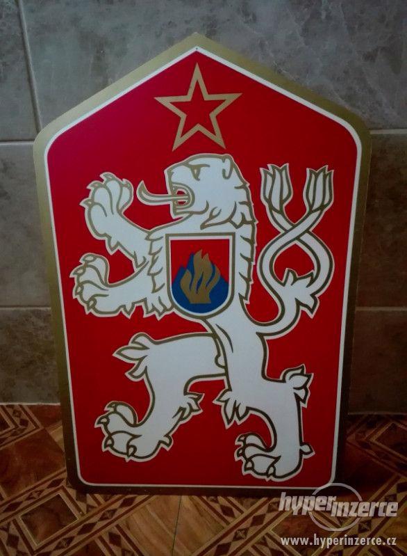 Štátny znak ČSSR - bazar - Hyperinzerce.cz
