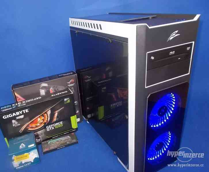 HERNÍ PC,Intel i7/SSD+HDD/RAM 8GB-DDR4/výběr ze dvou skříní. - bazar ...