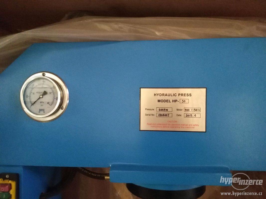 Prodám hydraulický lis 50T elektrický - bazar - Hyperinzerce.cz