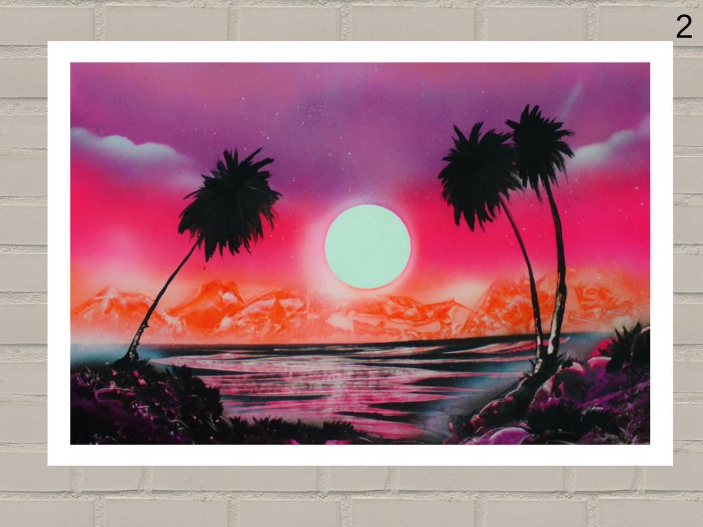 Obrazy do moderního bytu | technikou Spray Paint Art - bazar ...