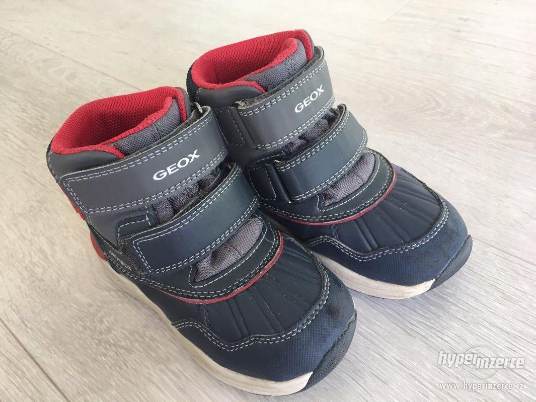 Dětské zimní boty GEOX 2in1 - bazar - Hyperinzerce.cz