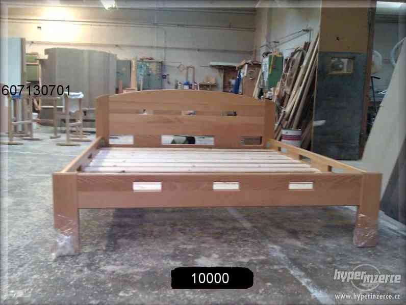 Postel masiv, dvoulužko, manželská postel - bazar - Hyperinzerce.cz