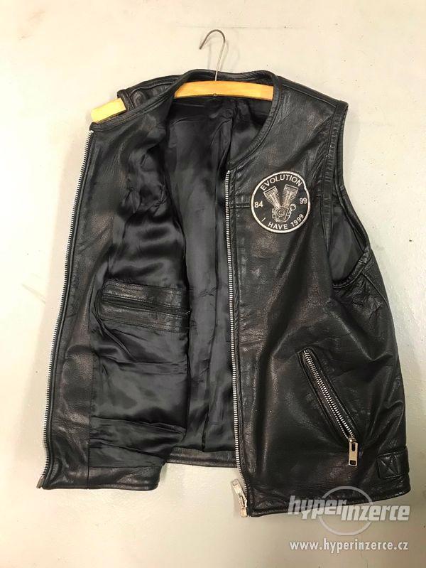 Kožená vesta Harley Davidson - bazar - Hyperinzerce.cz