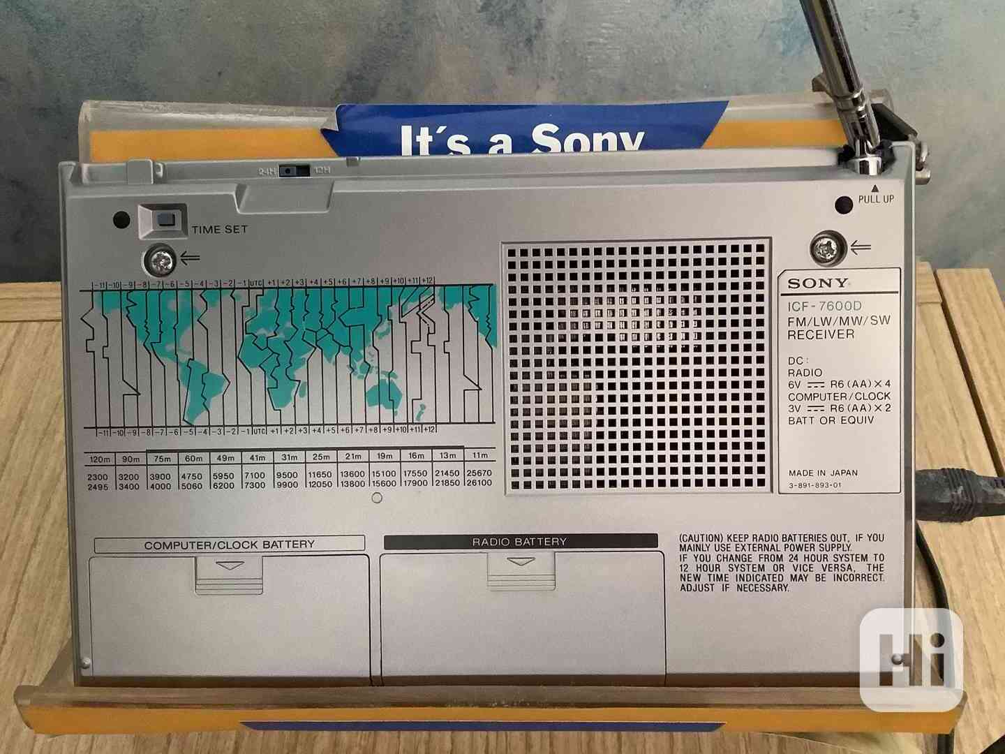 SONY - světový přijímač ICF 7600D - bazar - Hyperinzerce.cz