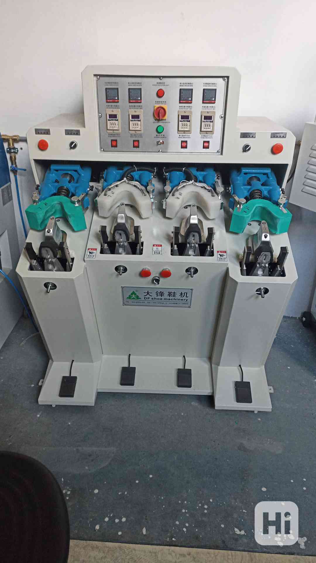 Obuvnické stroje - kompletní výrobní linka - bazar - Hyperinzerce.cz