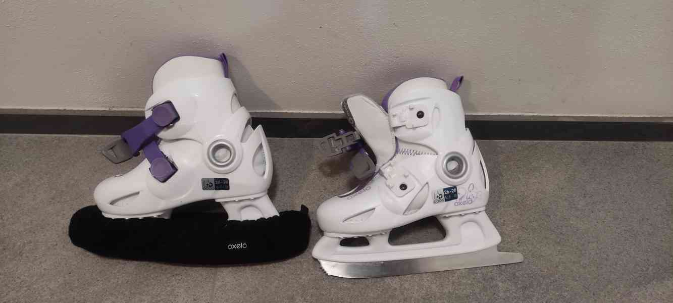 Dívčí rostoucí brusle č. 26-28 - bazar - Hyperinzerce.cz