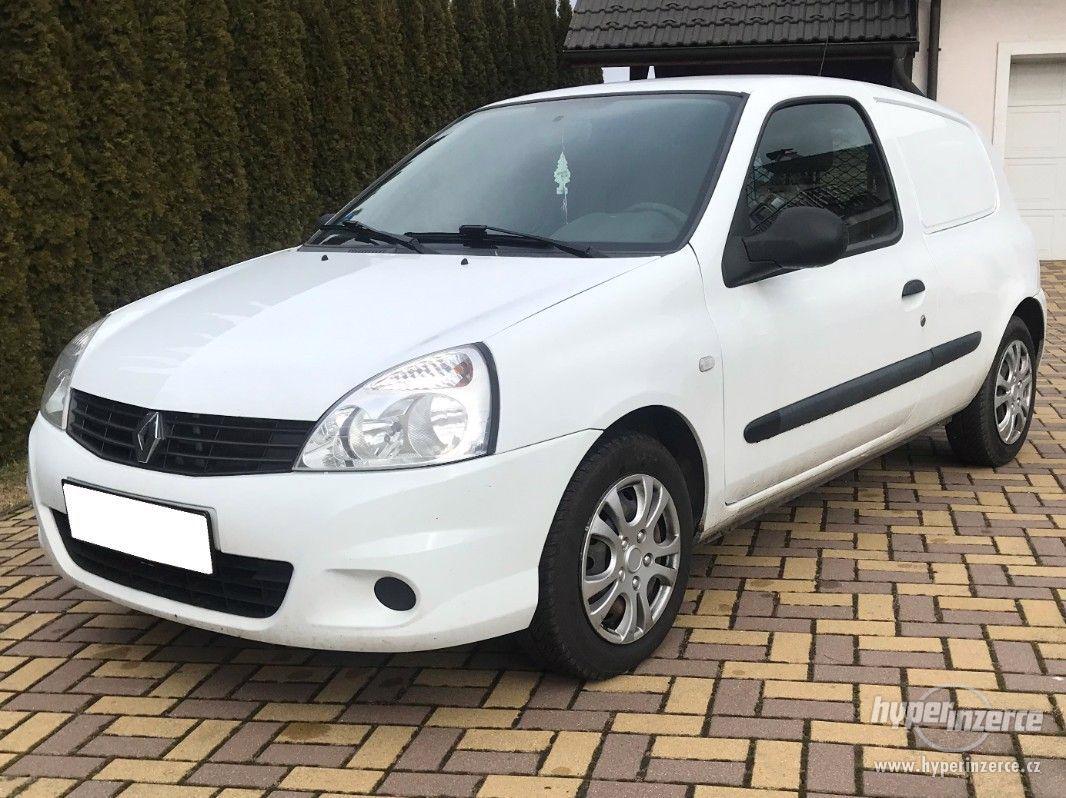 Renault Clio Van 1.2dCi, 43kW, 2010, ČR, Klima, 2 Místa, TOP - bazar ...