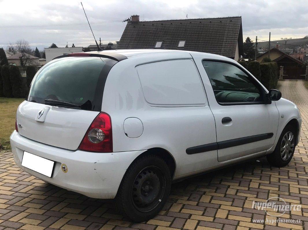 Renault Clio Van 1.2dCi, 43kW, 2010, ČR, Klima, 2 Místa, TOP - bazar ...