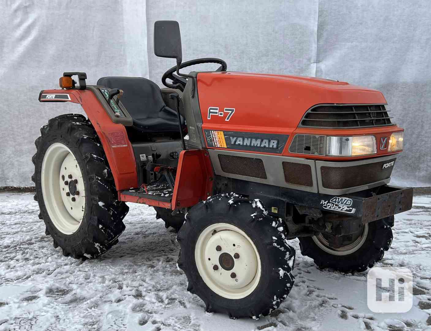 Prodám malotraktor YANMAR F7 FORTE 4WD (4x4), 17Hp - bazar ...