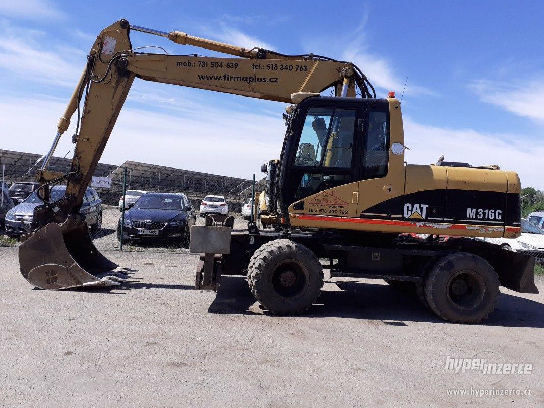 Kolový bagr Caterpillar M 316C - bazar - Hyperinzerce.cz