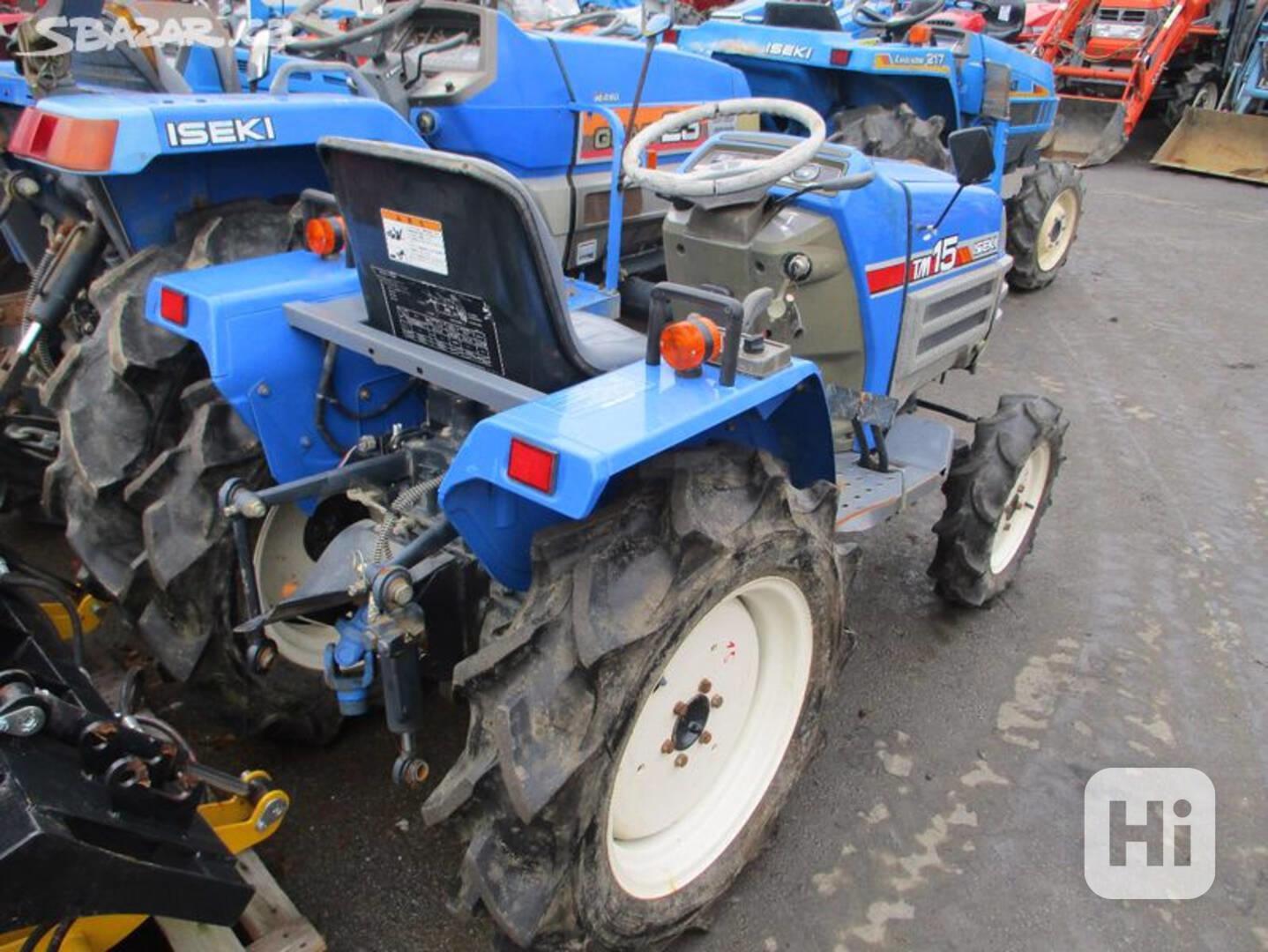 Malotraktor Iseki TM 15 pěkný původní stav - bazar - Hyperinzerce.cz
