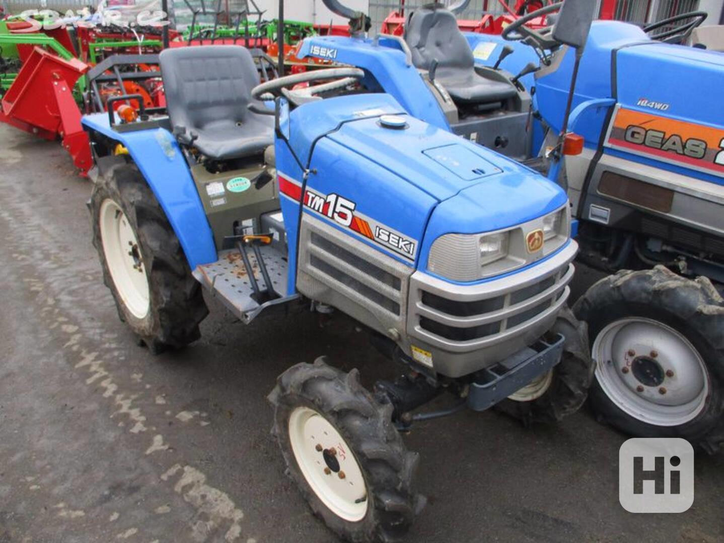 Malotraktor Iseki TM 15 pěkný původní stav - bazar - Hyperinzerce.cz