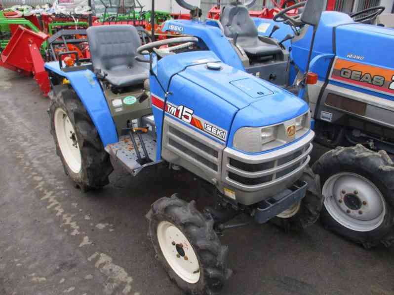 Malotraktor Iseki TM 15 pěkný původní stav - bazar - Hyperinzerce.cz