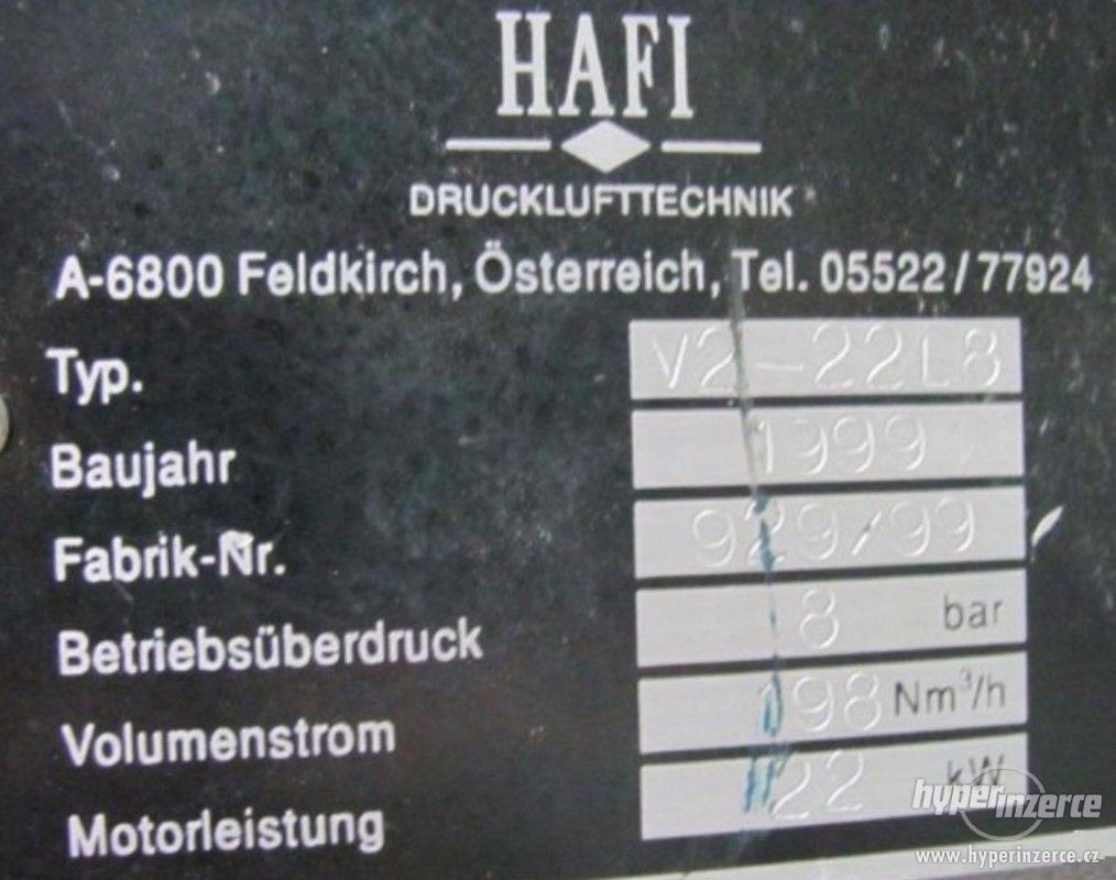 Zánovní šroubový kompresor HAFI V2-22L8 - bazar - Hyperinzerce.cz