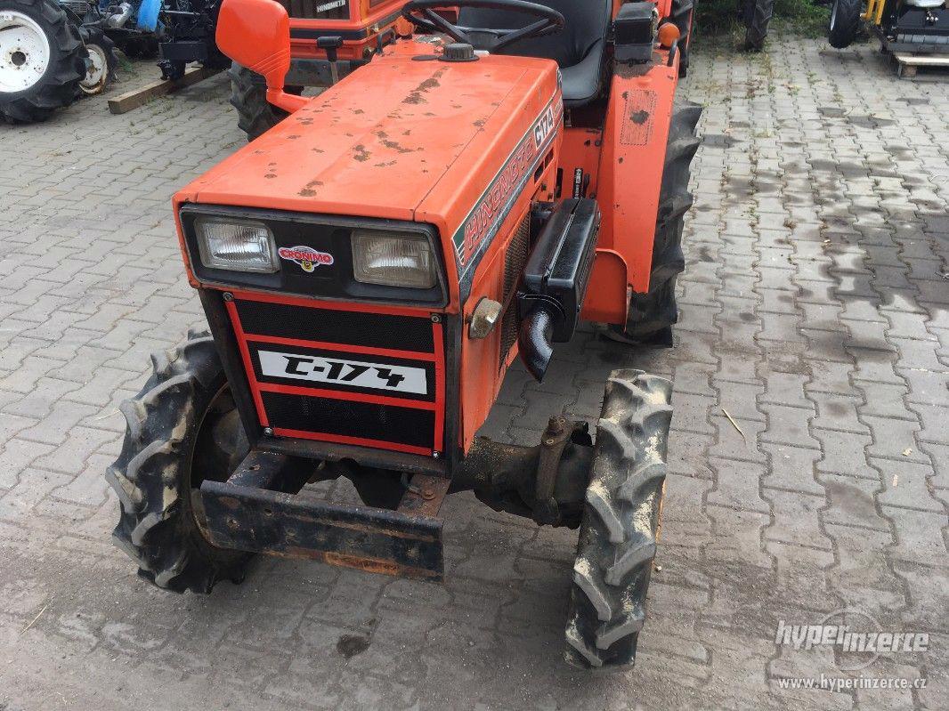 Traktor Hinomoto C174, 17 Hp, 4x4 - bazar - Hyperinzerce.cz