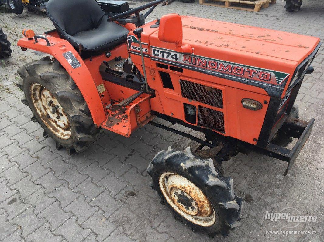 Traktor Hinomoto C174, 17 Hp, 4x4 - bazar - Hyperinzerce.cz