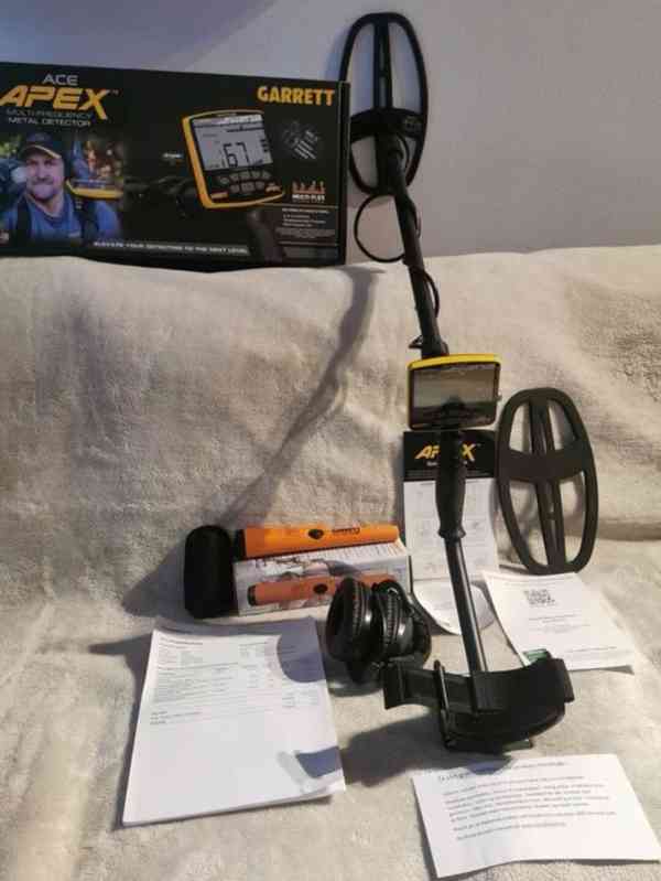 Garrett Ace Apex + Pro Pointer AT - bazar - Hyperinzerce.cz