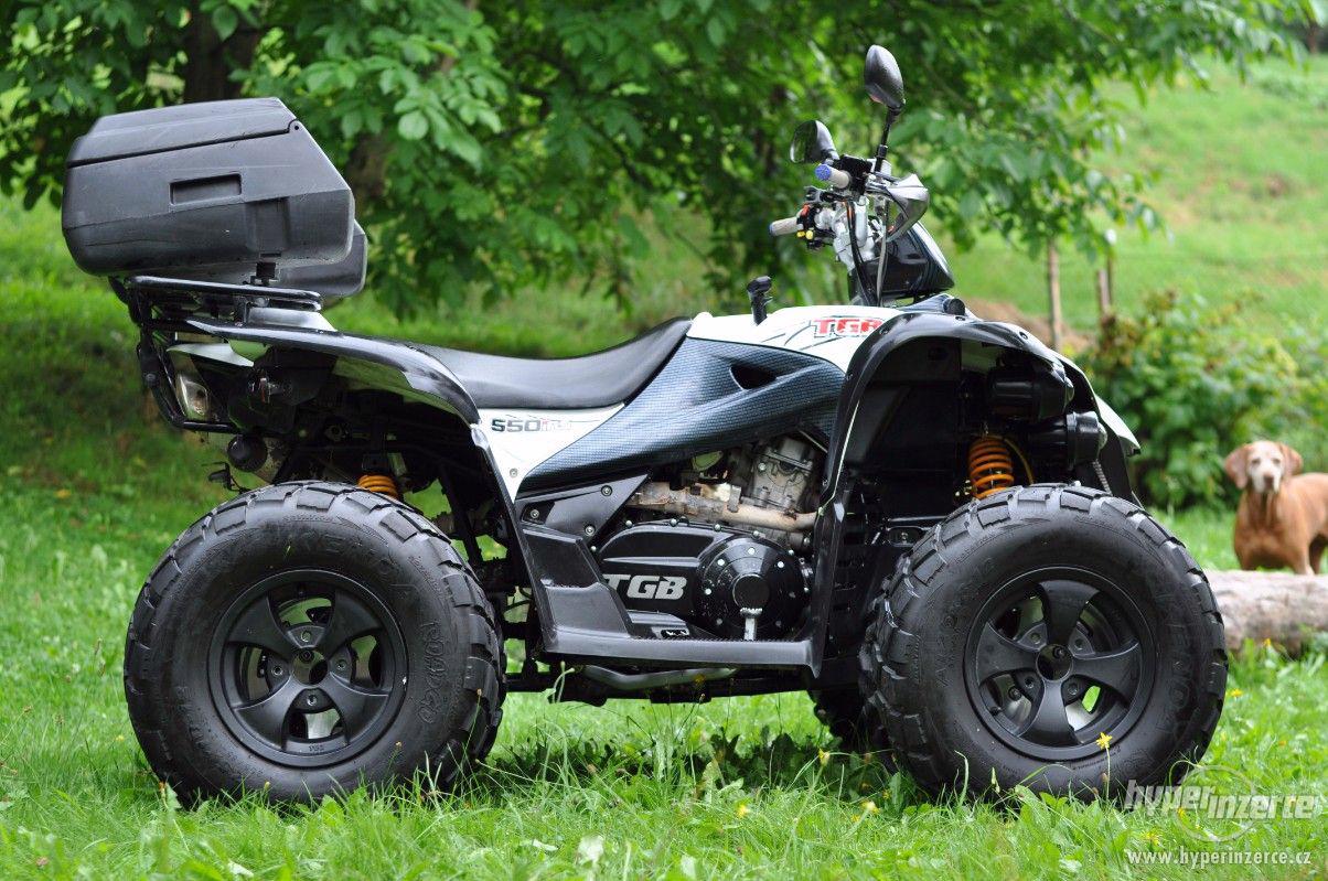 Čtyřkolka TGB TARGET 550 IRS 4x4 vč. sady pneu - bazar - Hyperinzerce.cz