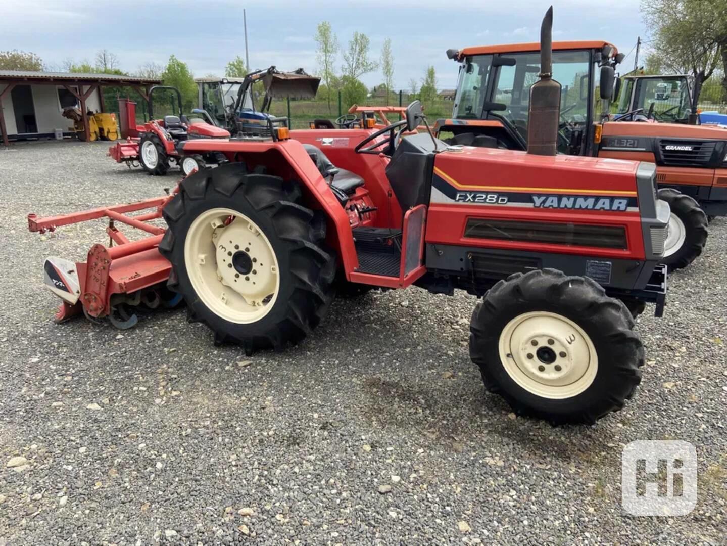 Traktor Japonský Yanmar FX28, 4x4, 28hp - bazar - Hyperinzerce.cz