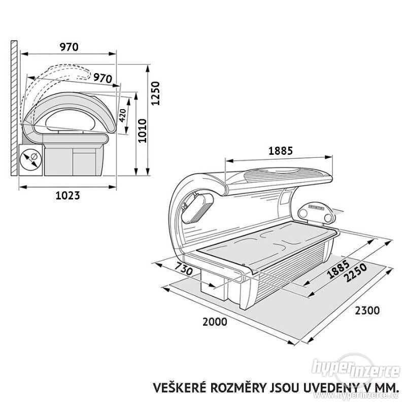 Solárium ERGOLINE CLASSIC 300 SUPER POWER - bazar - Hyperinzerce.cz