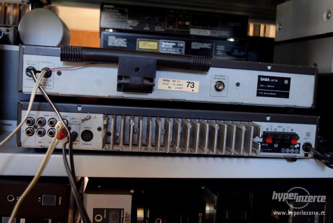 SABA MI 15 + MT 15 STEREO ZESILOVAČ + TUNER !! - bazar - Hyperinzerce.cz