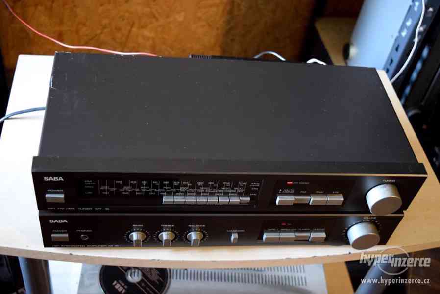 SABA MI 15 + MT 15 STEREO ZESILOVAČ + TUNER !! - bazar - Hyperinzerce.cz